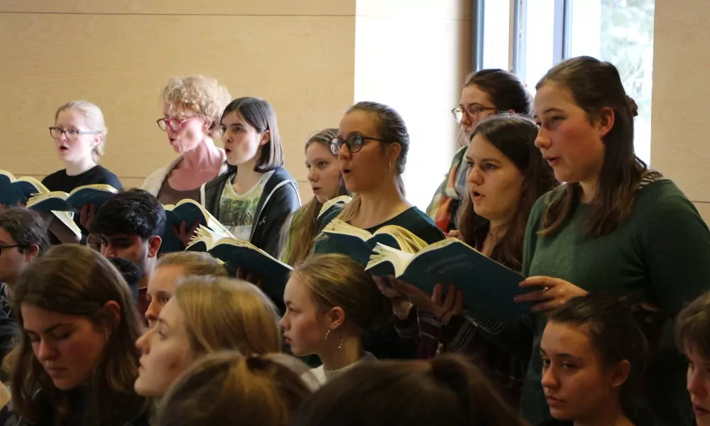 Chorproben in Einsiedeln | unterstrass.edu